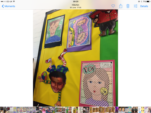 NEW CLASS/TRANSITION DAY - ALL ABOUT ME - Lichtenstein Portraits ...