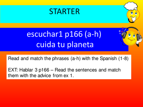 MFL Spanish Mira Higher Module 9 PowerPoints and Lesson Materials ...