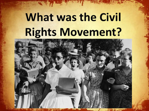 USA Civil Rights Movement GCSE - Jim Crow, black power and peaceful ...