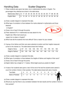 Scatter Diagrams | Teaching Resources