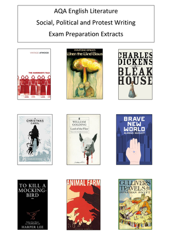 AQA English Literature: Extracts for Revision (Social, Political ...