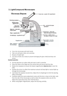 calibration of a light microscope | Teaching Resources