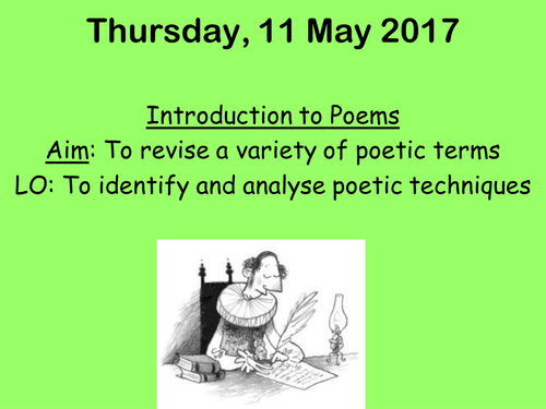 Full scheme of work- Poetry from other cultures. | Teaching Resources