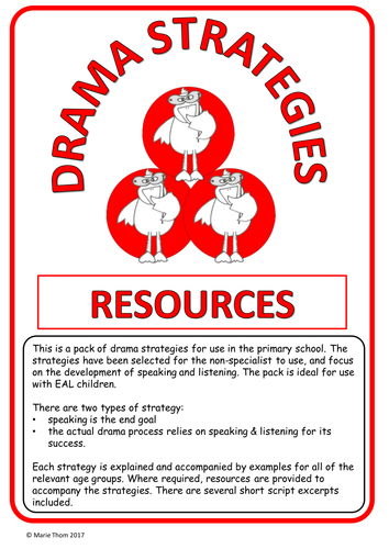 DRAMA STRATEGIES FOR THE NON-SPECIALIST | Teaching Resources