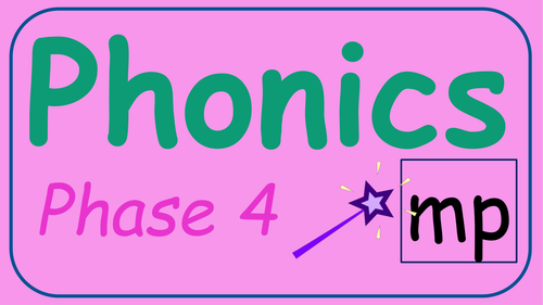 Phonics phase 4 - The 'mp' sound - Consonant blends | Teaching Resources
