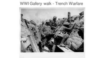 WWI Gallery Walk | Teaching Resources