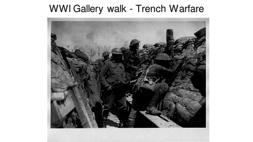 WWI Gallery Walk | Teaching Resources