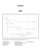 DNA Word Search | Teaching Resources