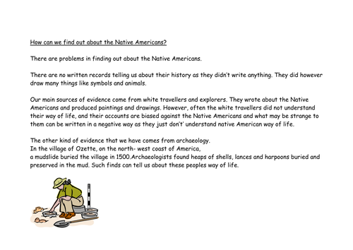 Introduction to the Native Americans | Teaching Resources