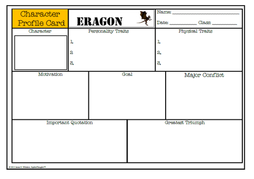 Eragon Novel Study Pack | Teaching Resources