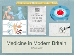 GCSE History of Medicine. Medicine in 20th Century. Introduction ...