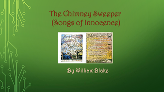 'The Chimney Sweeper (Songs of Innocence)’ PPT - William Blake ...