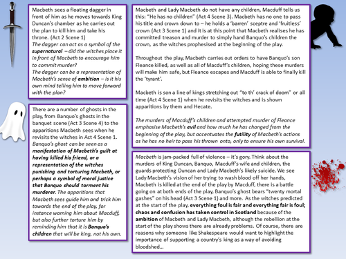 Macbeth Overview | Teaching Resources