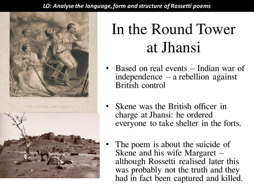 Rossetti AS revision Round Tower and Sister Louise | Teaching Resources