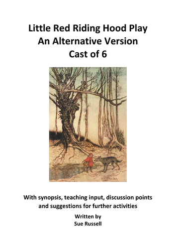 Little Red Riding Hood play an alternative version cast of 6 | Teaching ...