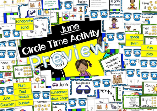 June Circle Time Activity Pack for EYFS/KS1 | Teaching Resources
