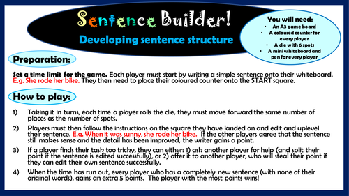 KS2 English: Improving sentence structure | Teaching Resources
