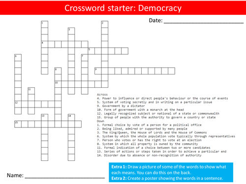 40 Crosswords PHSE PSE PHSEE PSHE Keyword Starters Wordsearch Homework ...