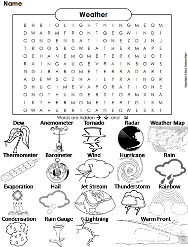 Earth Science Word Search Bundle | Teaching Resources