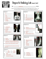 Skeletal System: Diagnostic Radiology Lab | Teaching Resources