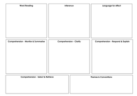 Guided Reading Template | Teaching Resources