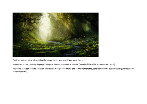 A Midsummer Night's Dream KS3 Creative Writing | Teaching Resources