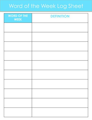 Word Birds Word of the Week Year 6 High-Level Vocabulary Builder: 40 ...