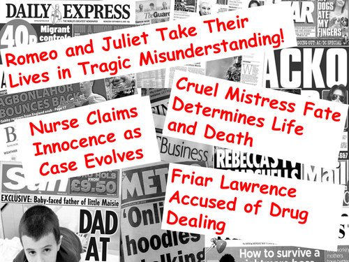 Who is to blame? Romeo and Juliet lesson | Teaching Resources