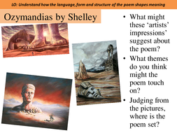 Ozymandias by Shelley - AQA Power and Conflict by tinytearsforever ...