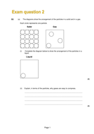 AQA GCSE Physics P3 (Particle model of matter) - Lesson 1 - Changes of ...