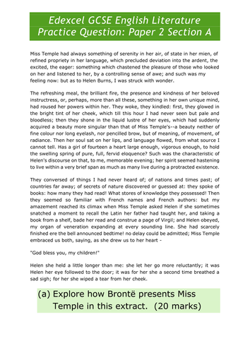 Jane Eyre: Chapters 7 and 8 | Teaching Resources Jane Eyre: Chapters 7 and 8 | Teaching Resources