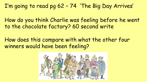 Charlie and The Chocolate Factory writing bundle | Teaching Resources