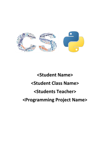 OCR NEA J276/J277 Programming Practise - Three Tasks - Differentiated ...