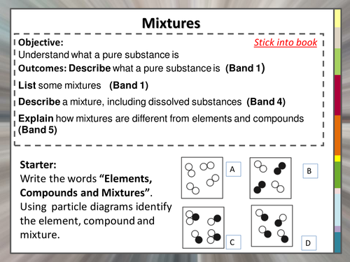 Mixtures Lesson | Teaching Resources