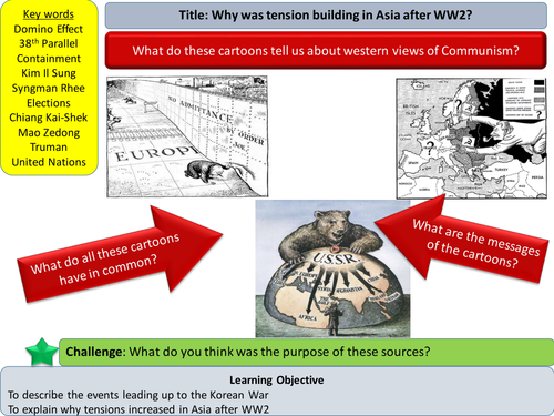Conflict and Tension: Why did tension in Asia increase after WW2? (L1 ...