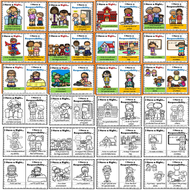 Rights and Responsibilities of a Child Posters and Notebook Size Prints ...