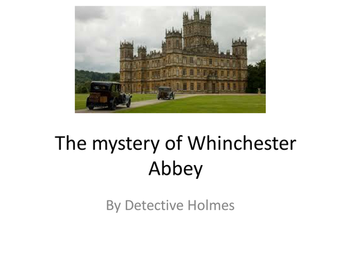 Murder Mystery Activity - Finding Evidence in Text | Teaching Resources