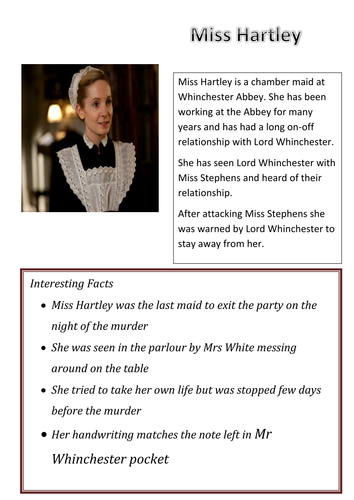 Murder Mystery Activity - Finding Evidence in Text | Teaching Resources