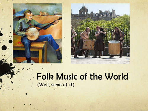 Folk Music Lesson 5 | Teaching Resources
