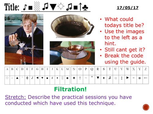 Filtration - complete lesson (KS3) | Teaching Resources