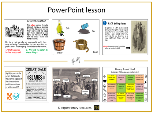 Slave Auction | Teaching Resources