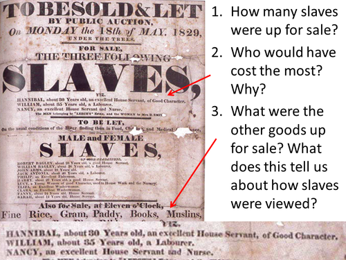 Slave Auction | Teaching Resources