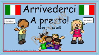 Italian lesson and resources - Introducing yourself/Saying your name ...