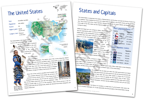 Geography of the United States | Teaching Resources
