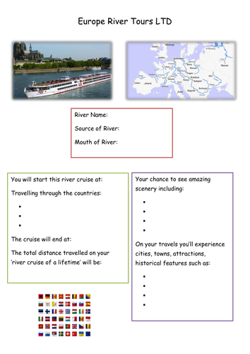 Physical Geography of Europe: River study | Teaching Resources