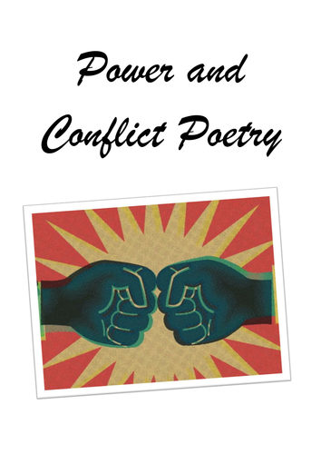 Power and Conflict Poetry Revision Booklet | Teaching Resources