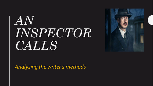 AQA GCSE exam revision: An Inspector Calls AQA 3 lesson bundle ...