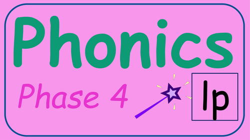Phonics phase 4 - The 'lp' sound - Consonant blends | Teaching Resources