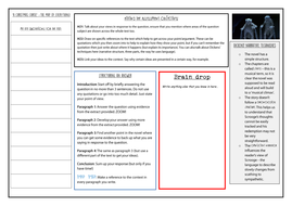 Revision Map for 'A Christmas Carol' English Literature 9-1 GCSE (AQA ...