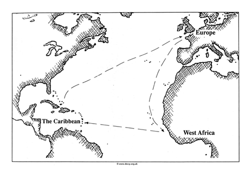 The Slave Trade - Introduction and the Trade Triangle | Teaching Resources